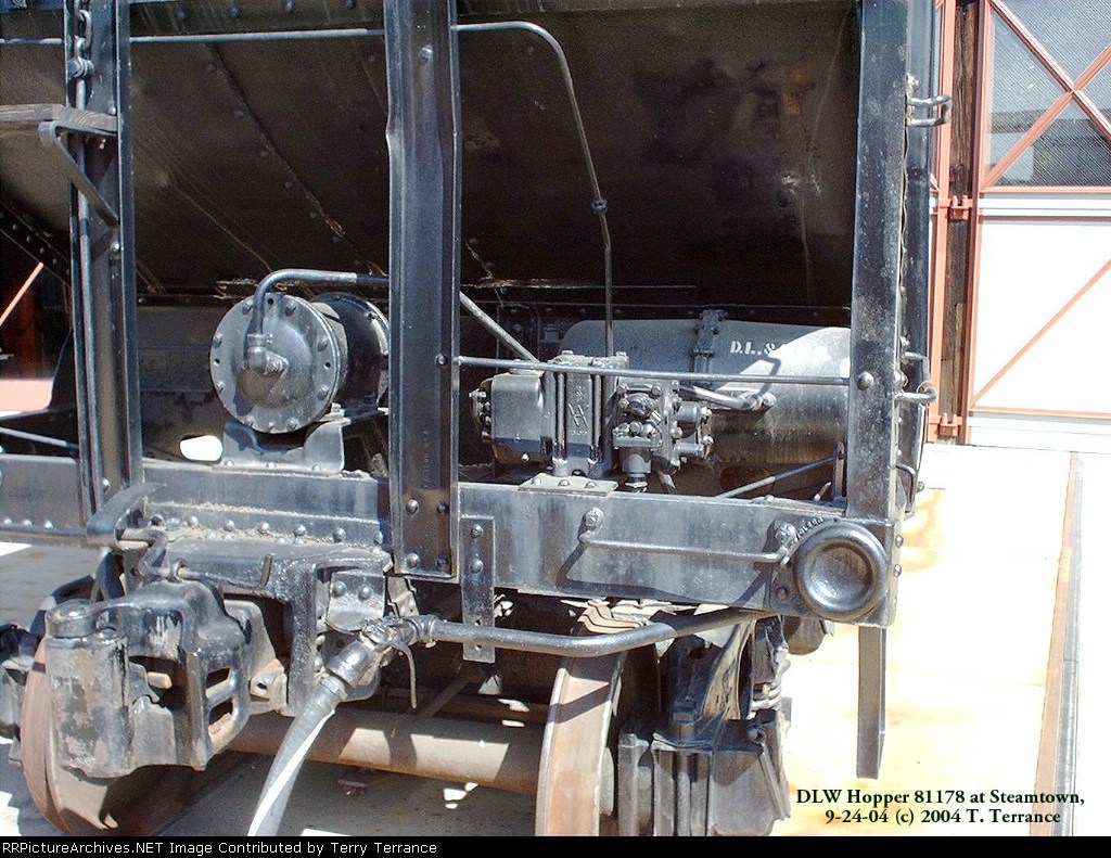 DLW 81178 brake detail in collection at Steamtown 9/24/04